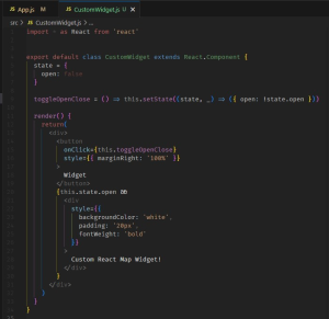 Creating Custom ArcGIS Map Widgets as React Components - GEO Jobe