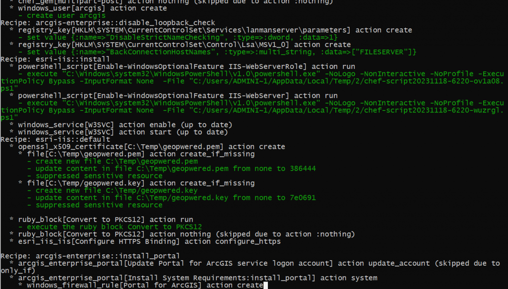 Automation of ArcGIS Enterprise: A Chef Cookbook - GEO Jobe